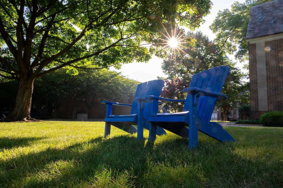 Summer Brings Calmer Campus Days Summer Brings Calmer Campus Days